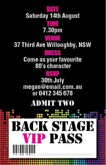 Affordable VIP Lanyard Invites / Bespoke design / Australian made ...