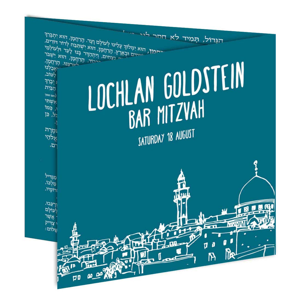 Custom Bencher Booklets / Unique Designs for your Bar Mitzvah ...