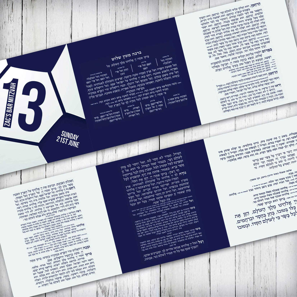 Custom Bencher Booklets / Unique Designs for your Bar Mitzvah ...